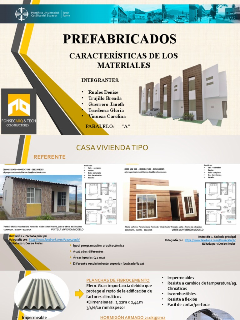 Materiales de Los Prefabricados | PDF | Hormigón | Acero