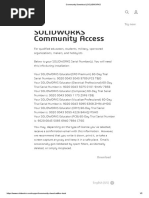 SOLIDWORKS Community Download Instructions - SOLIDWORKS | PDF | Privacy ...