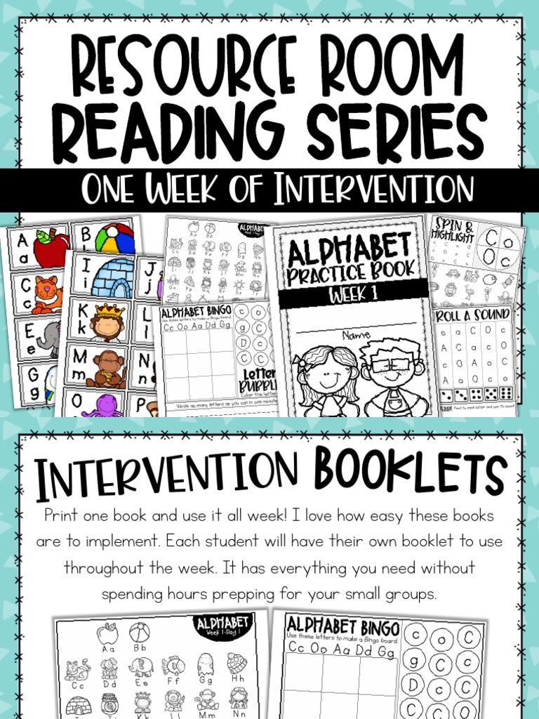 Alphabet Intervention Free Week | PDF