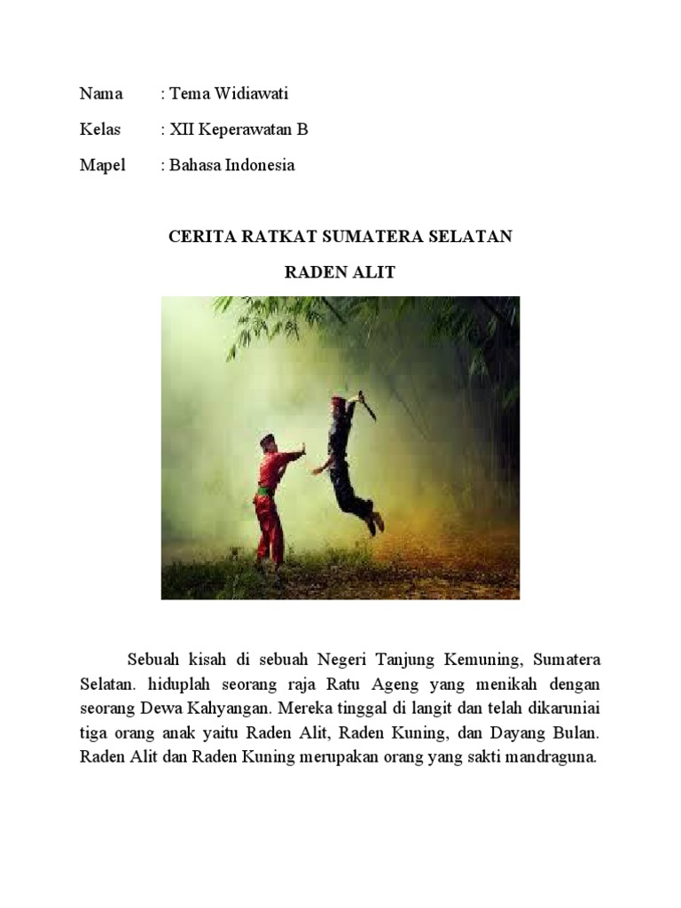 Cerita Raden Alit | PDF