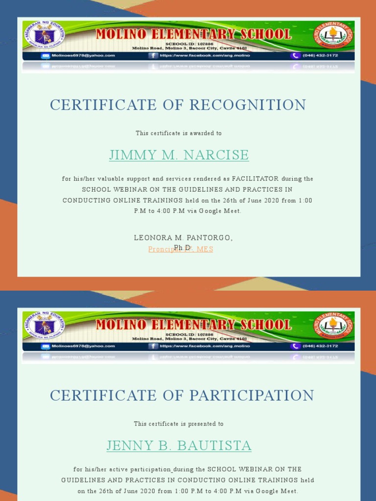 Blue Illustrated Appreciation Certificate | PDF