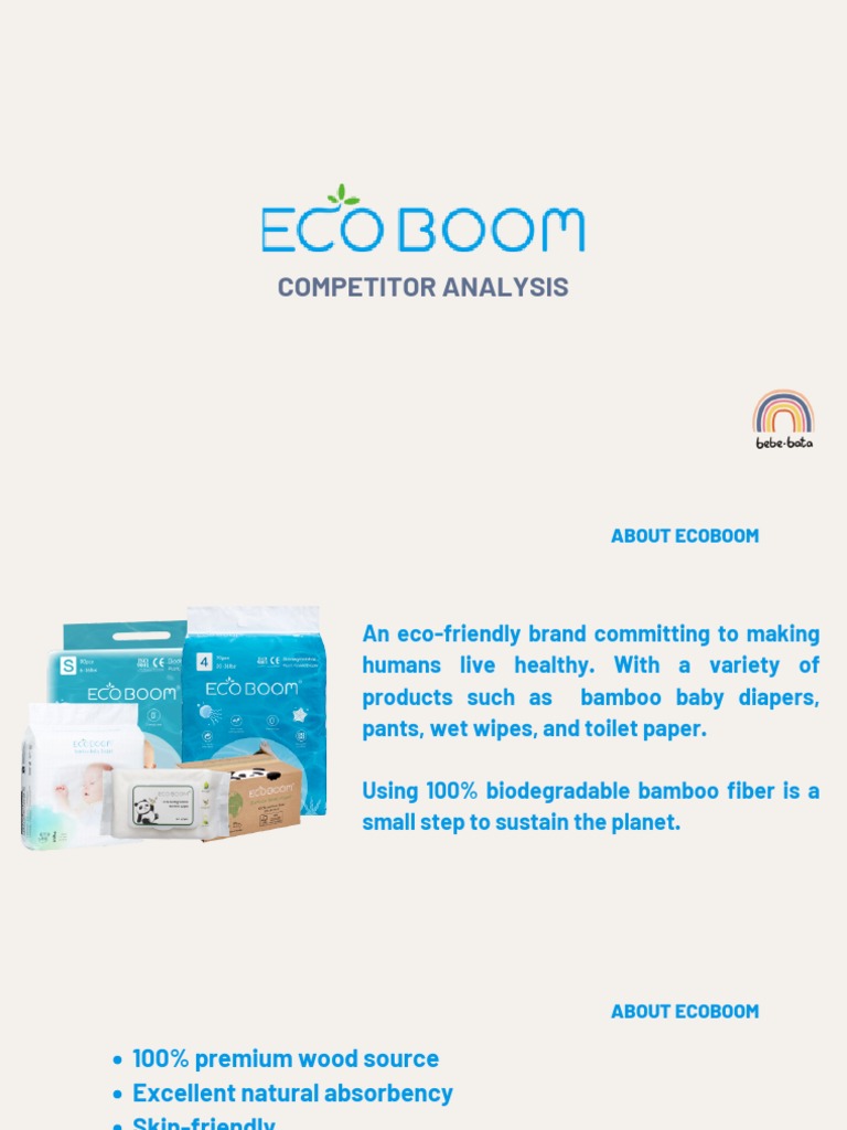 Ecoboom Competitor Analysis | PDF | Diaper | Pulp (Paper)