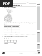 Year 3 Maths Reasoning Test Paper | PDF | Mathematics