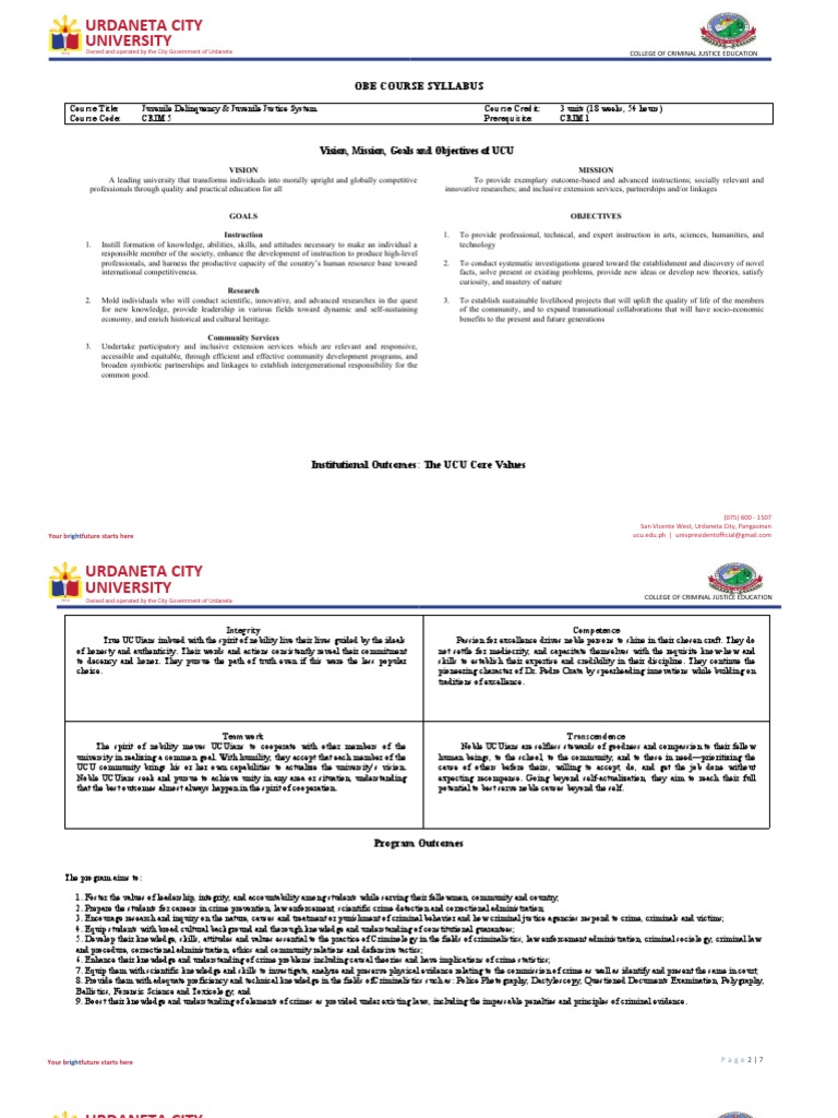 Juvenile Obtl | PDF | Juvenile Delinquency | Crimes