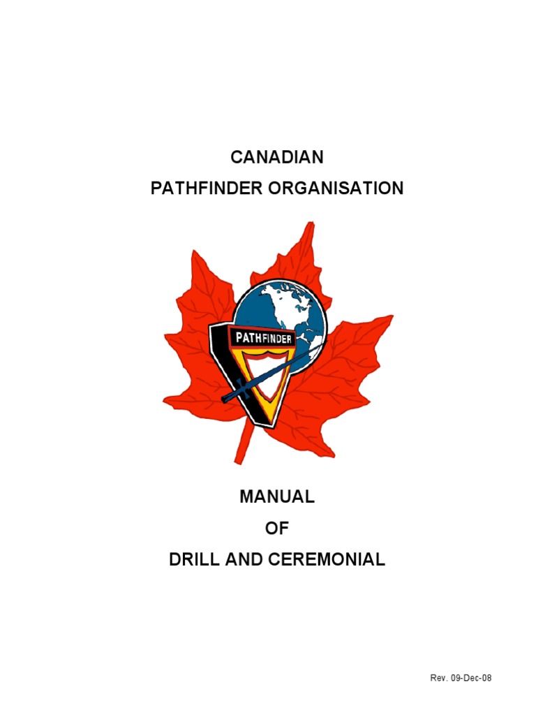 Pathfinder Drill Manual SDACC - Approved | PDF | Foot | Hand