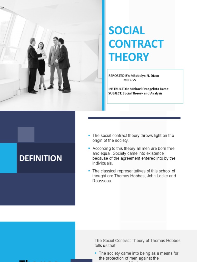 Overview of Social Contract Theory | PDF | Social Contract | Applied Ethics