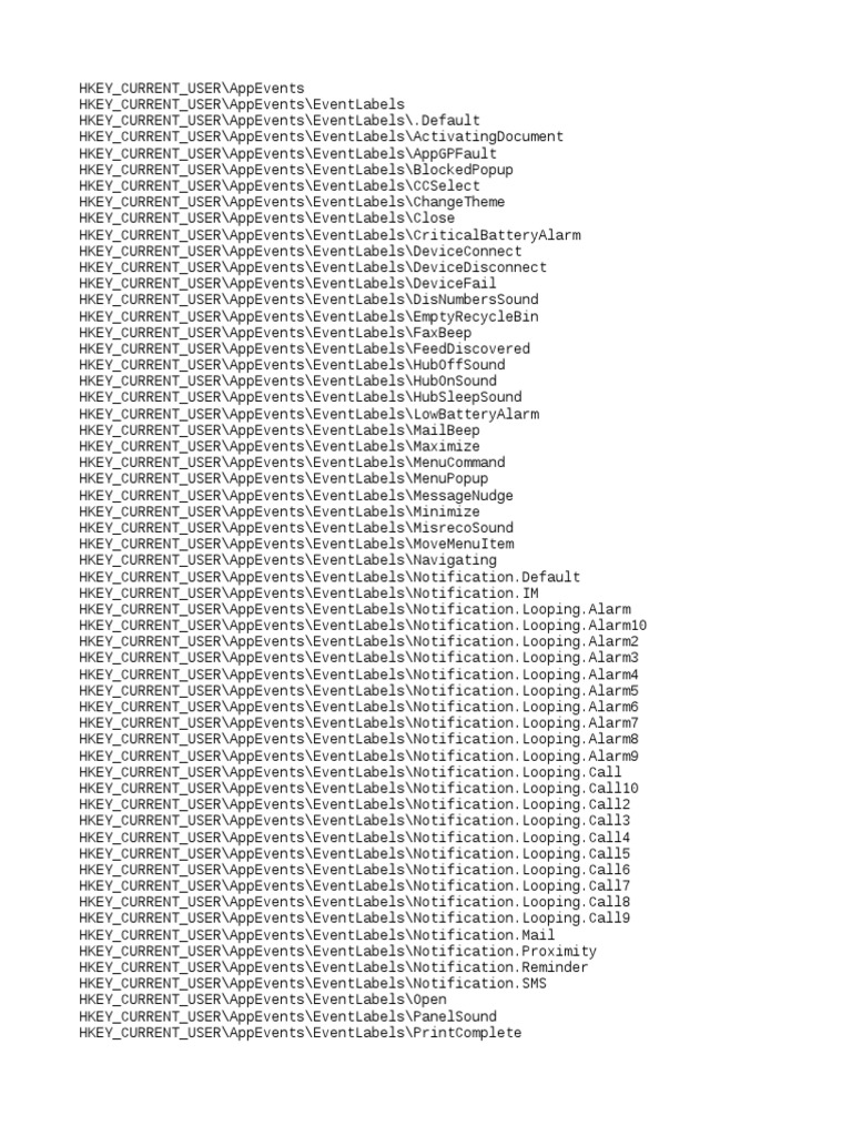 WhatChanged Snapshot1 Registry HKCU | PDF | Command Line Interface ...