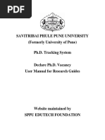 Ph.d. Tracking | PDF | Thesis | Doctor Of Philosophy