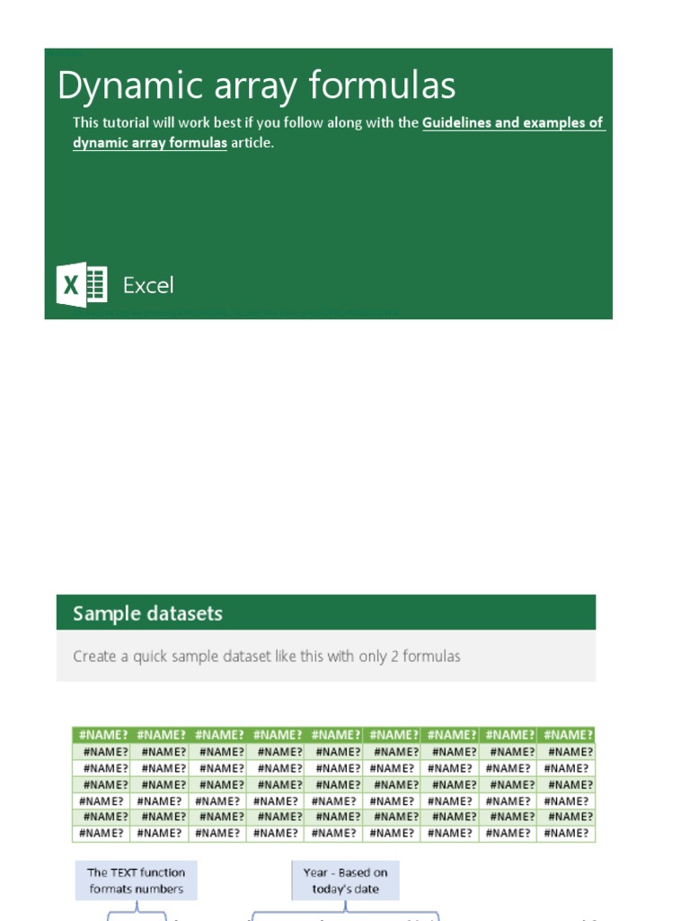 Dynamic Array Formulas2 | PDF | Computer Programming | Elementary Mathematics