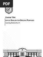 Module 1 English 110 Teaching and Assessment of Grammar | PDF | Phrase ...