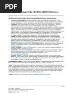 Microsoft LCID Reference | PDF | Collation | Specification (Technical ...