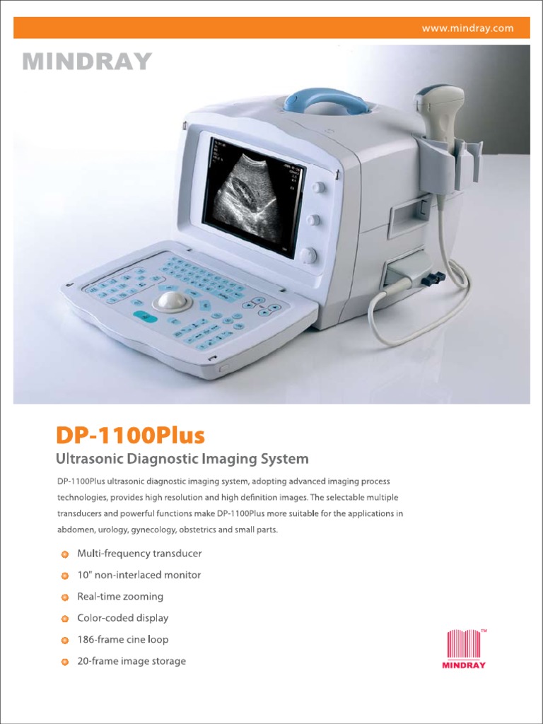 Mindray DP 1100 Plus | PDF