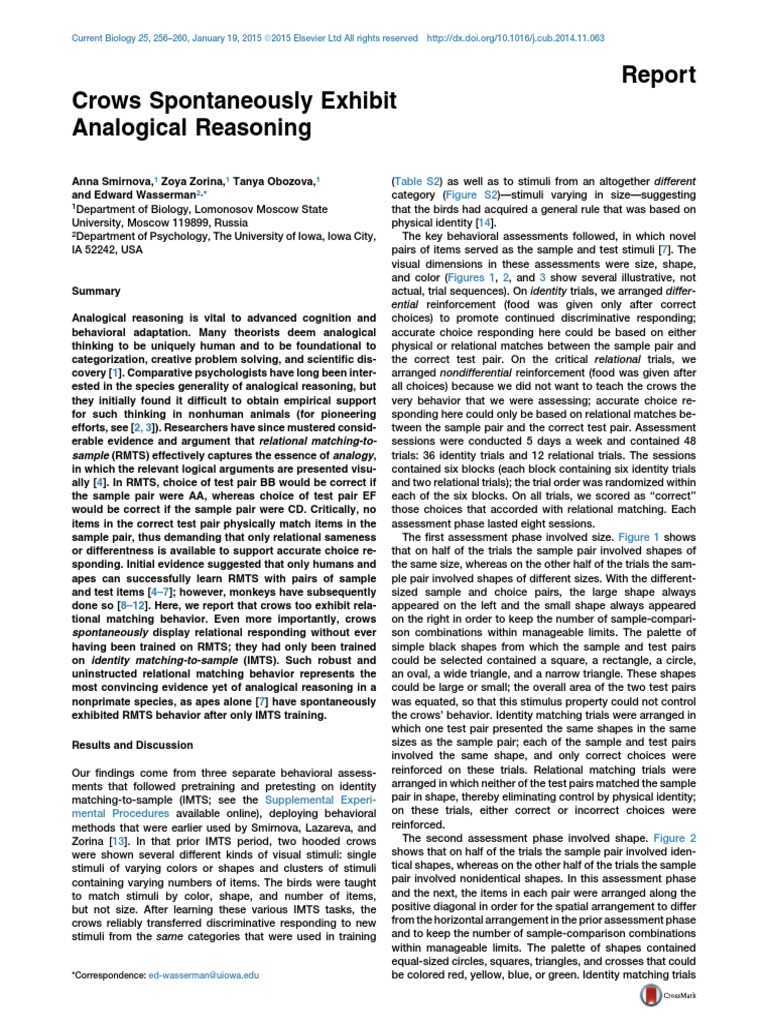 Spontaneous Learning Crows | Download Free PDF | Logistic Regression ...