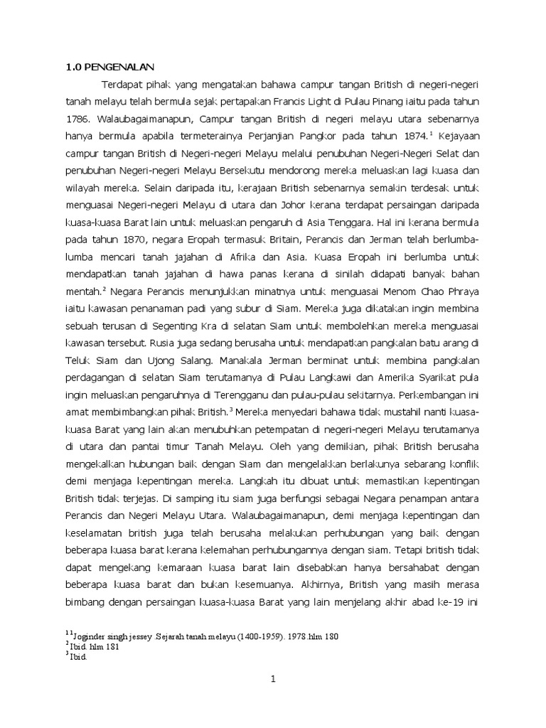 Negeri Negeri Melayu Tidak Bersekutu | PDF Negeri Negeri Melayu Tidak Bersekutu | PDF