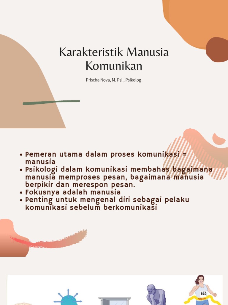 Sesi 2 - Karakteristik Manusia Komunikan | PDF