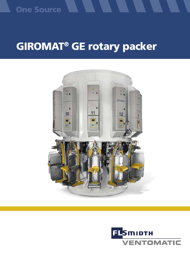 Giromat Ge Rotary Packer | PDF | Electrical Connector | Valve