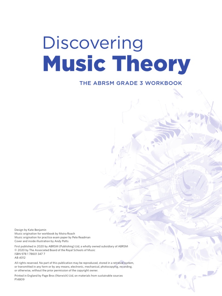 Discovering Music Theory g3 Sample Pages | PDF | Scale (Music) | Musicology