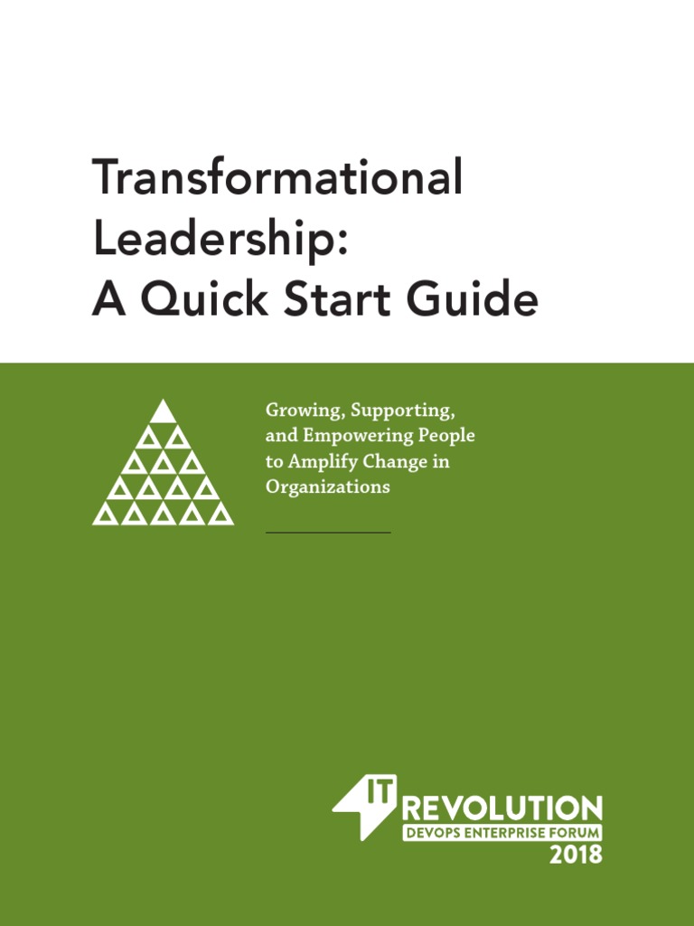 Transformational Leadership: A Quick Start Guide | Download Free PDF ...