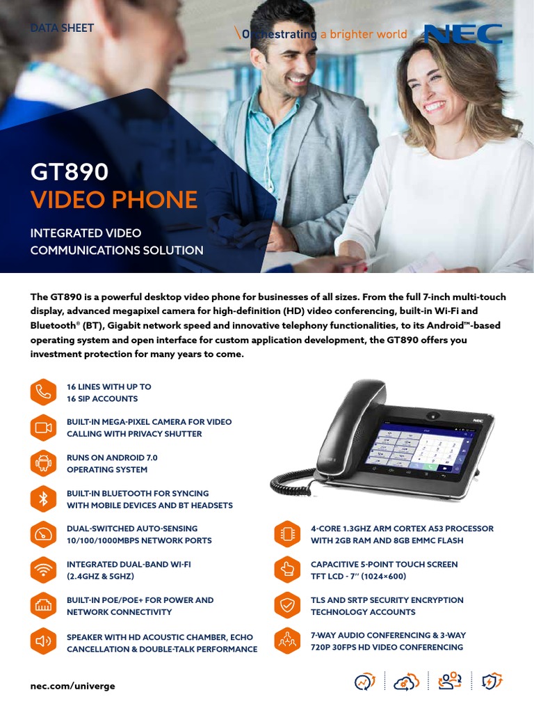 Video Phone: Integrated Video Communications Solution | PDF | Bluetooth ...