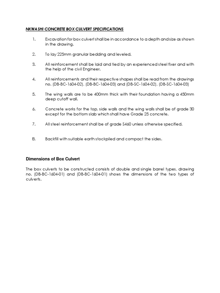 nkwashi-concrete-box-culvert-specifications-pdf-screw-nut-hardware