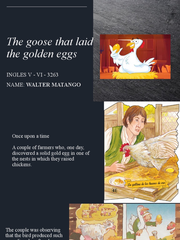 The Goose That Laid The Golden Eggs | PDF