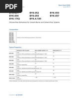 Byk-066 N en | PDF | Silicone | Epoxy