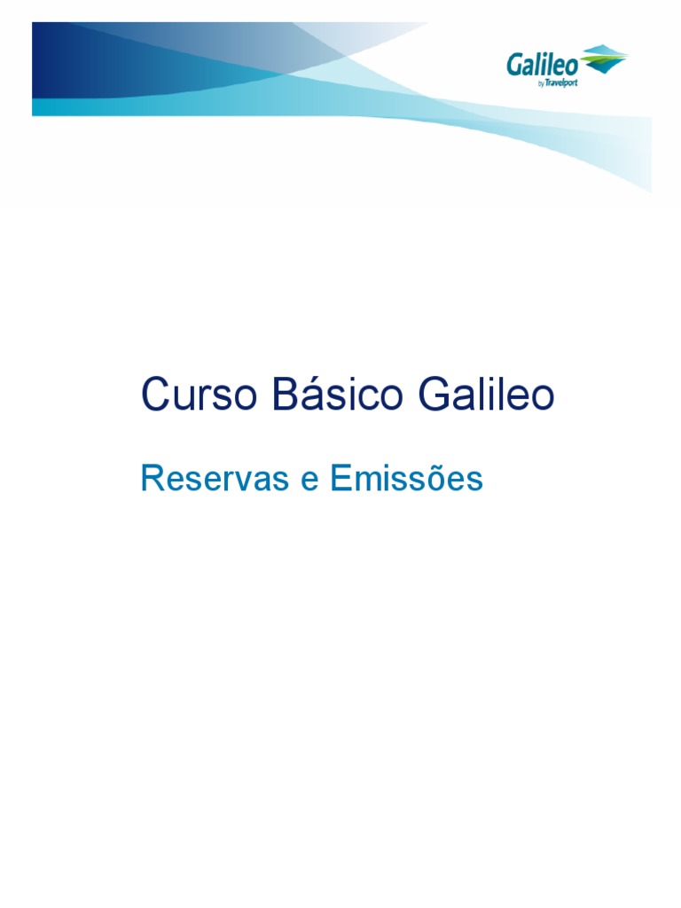 Curso Básico Galileo | PDF | Aviação