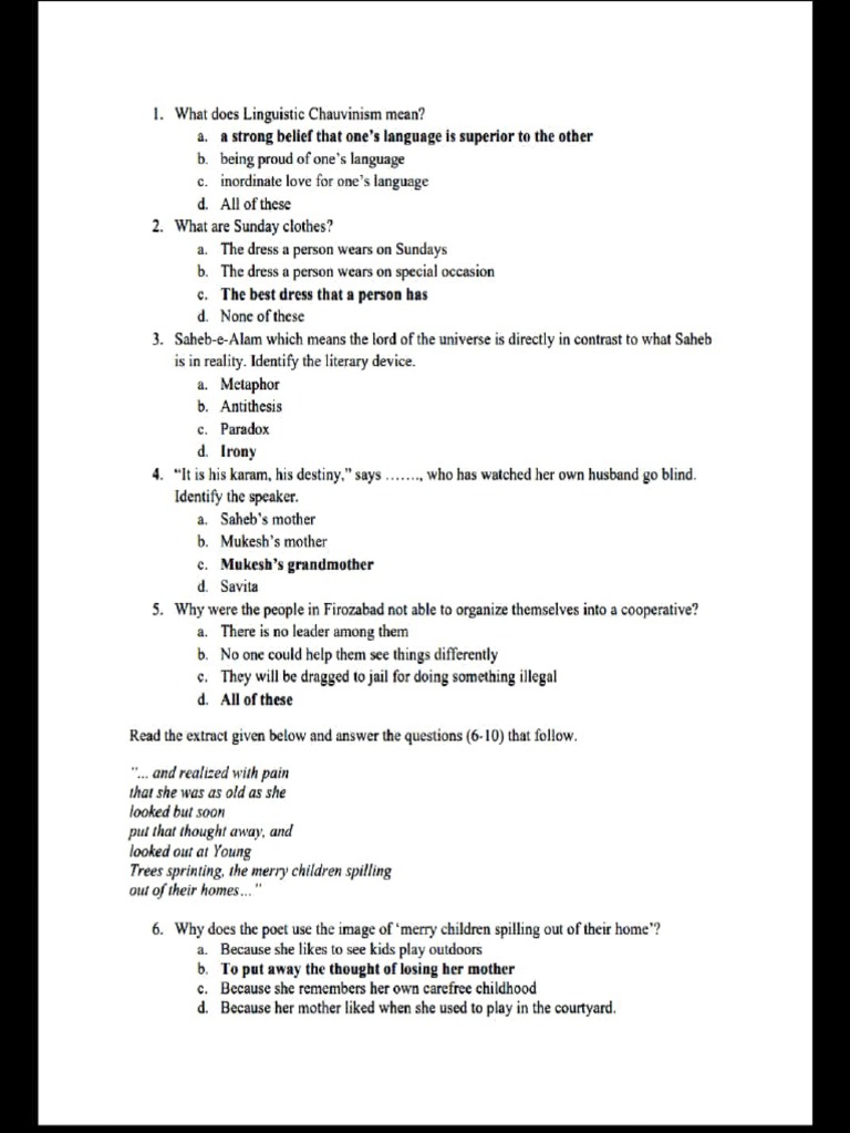 What Does Linguistic Chauvinism Mean?: Thought Her Mother | PDF