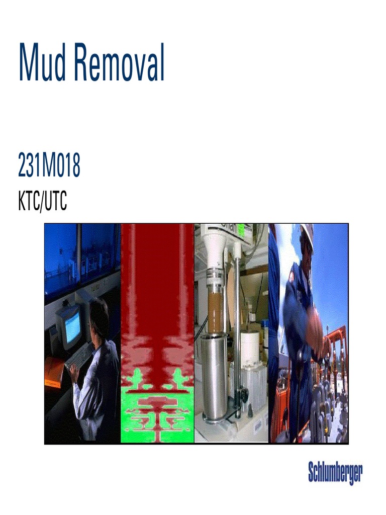 Schlumberger - Mud Removal | PDF | Fluid Dynamics | Casing (Borehole)