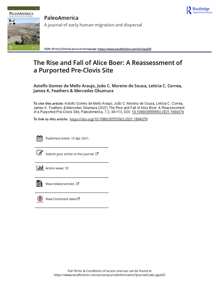 2021 - The Rise and Fall of Alice Boer A Reassessment of A Purported ...