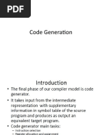 Compiler Design - Code Generation | PDF | Computer Engineering | Theoretical Computer Science