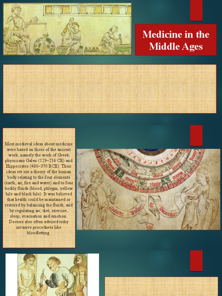 Medicine in The Middle Ages | PDF | Clinical Medicine | Medicine