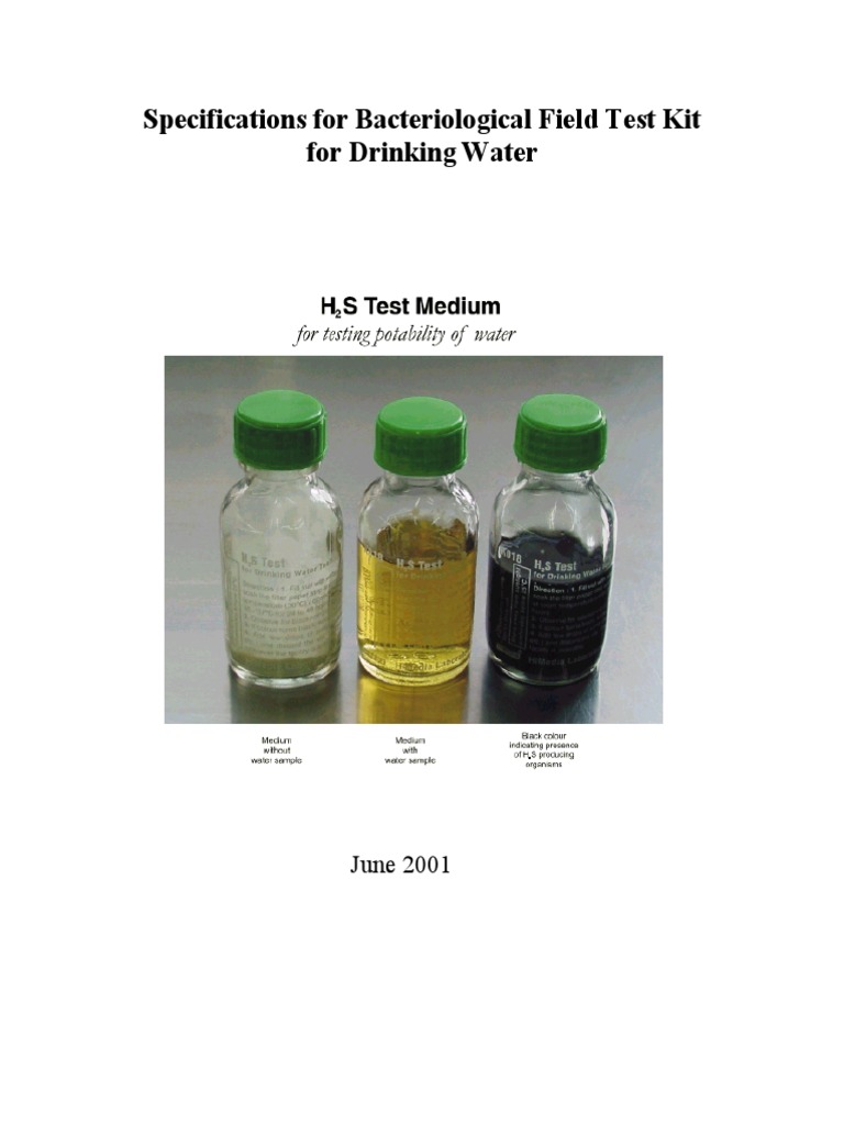 Bacteriological Test Using FTK | PDF | Solubility | Drinking Water