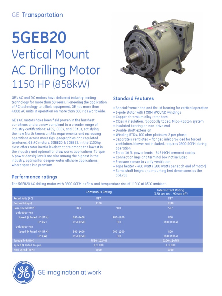 5geb20 20124-E Otc2013 | PDF | Electric Motor | Electrical Engineering