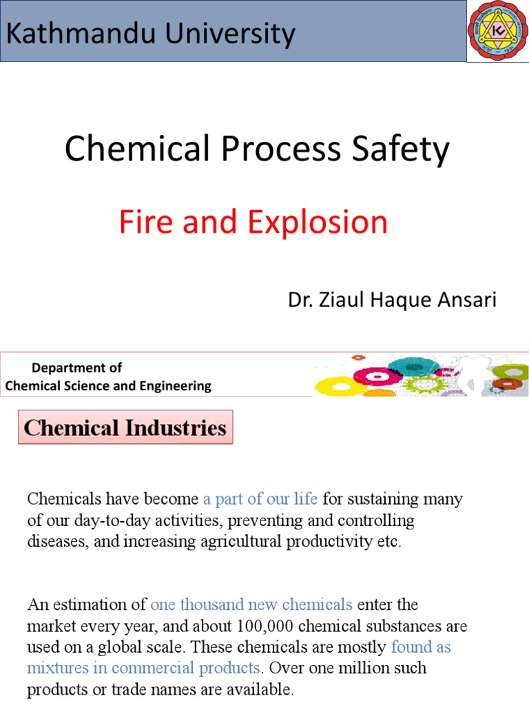 Chemical Process Safety: Kathmandu University | PDF | Combustion ...