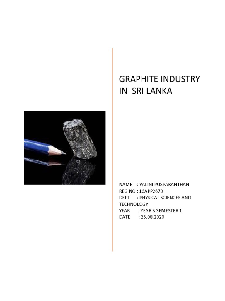 Graphite Industry in Sri Lanka | PDF | Graphite | Mill (Grinding)