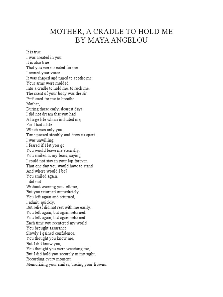 A Mother's Enduring Love: A Poem of Gratitude from Childhood to ...