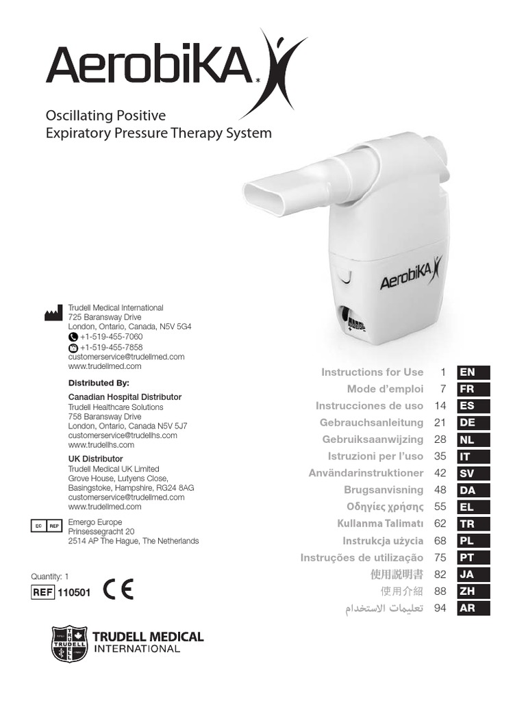 Aerobika UserManual | PDF | Dishwasher | Breathing