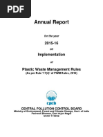 CPCB Annual - Report - 2018-19 - On PWM (Plastic Waste Management | PDF ...