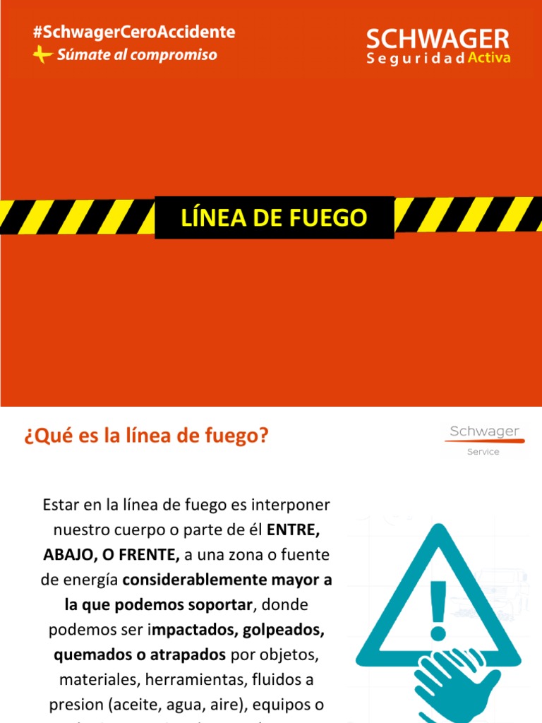 Comprendiendo la línea de fuego y cómo evitar la exposición a riesgos | PDF