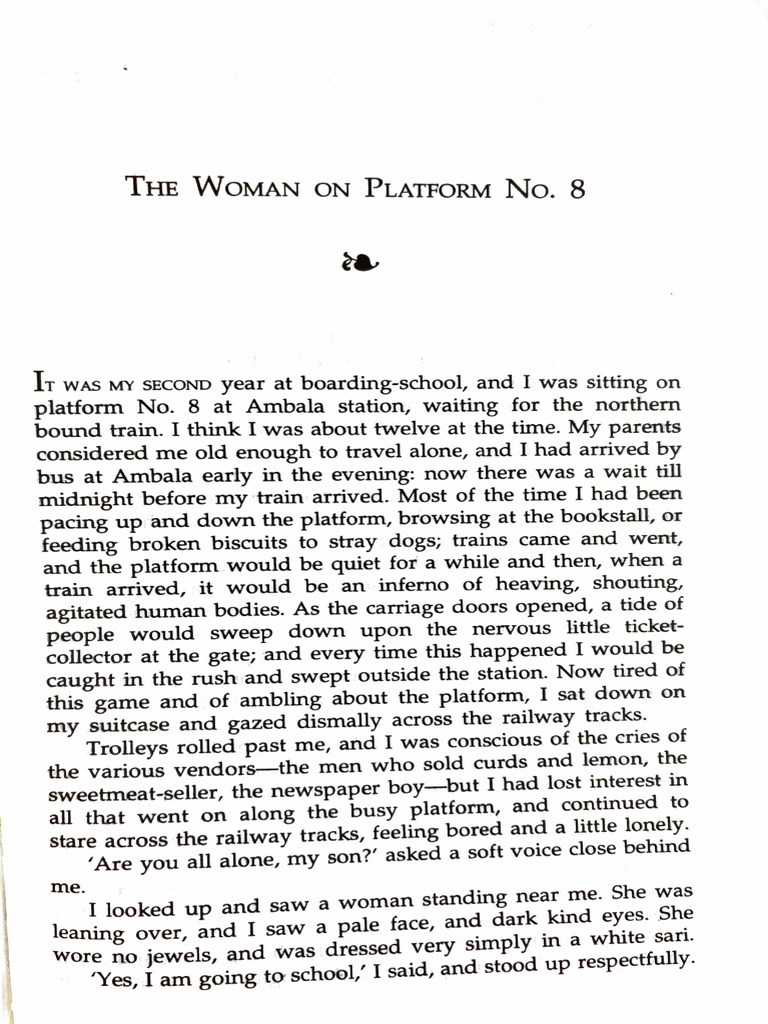 The Woman On Platform No. 8 | PDF
