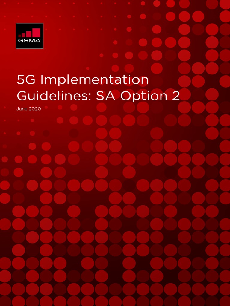 5G SA Option 2 Implementation Guide | PDF | 4 G | Computer Network