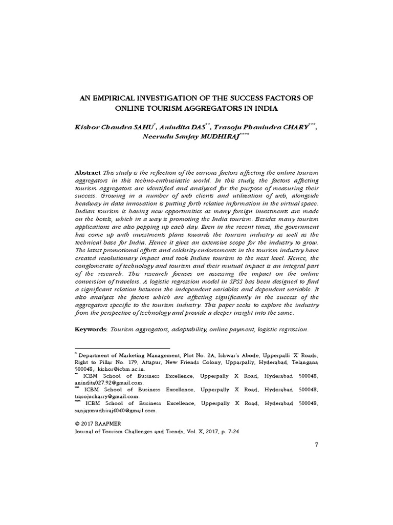 Aggregator Model Article | PDF | Logistic Regression | Categorical Variable