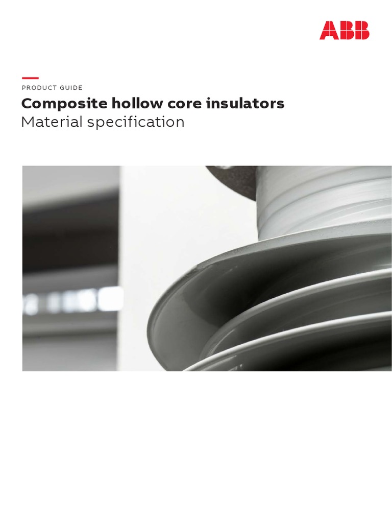 ABB - Composite Hollow Core Insulator | PDF | Insulator (Electricity ...