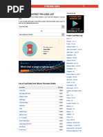 Pincode List - Version 1 | PDF