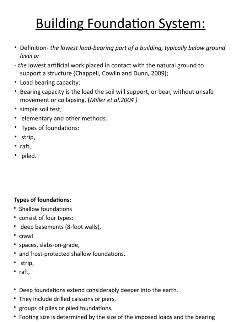 AAR2101 - Foundation Systems | PDF | Deep Foundation | Foundation (Engineering)