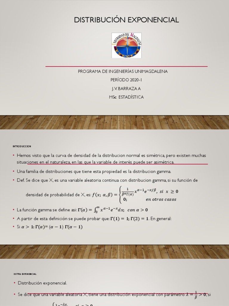 Ejercicios de Distribución Exponencial | PDF | Distribución de ...