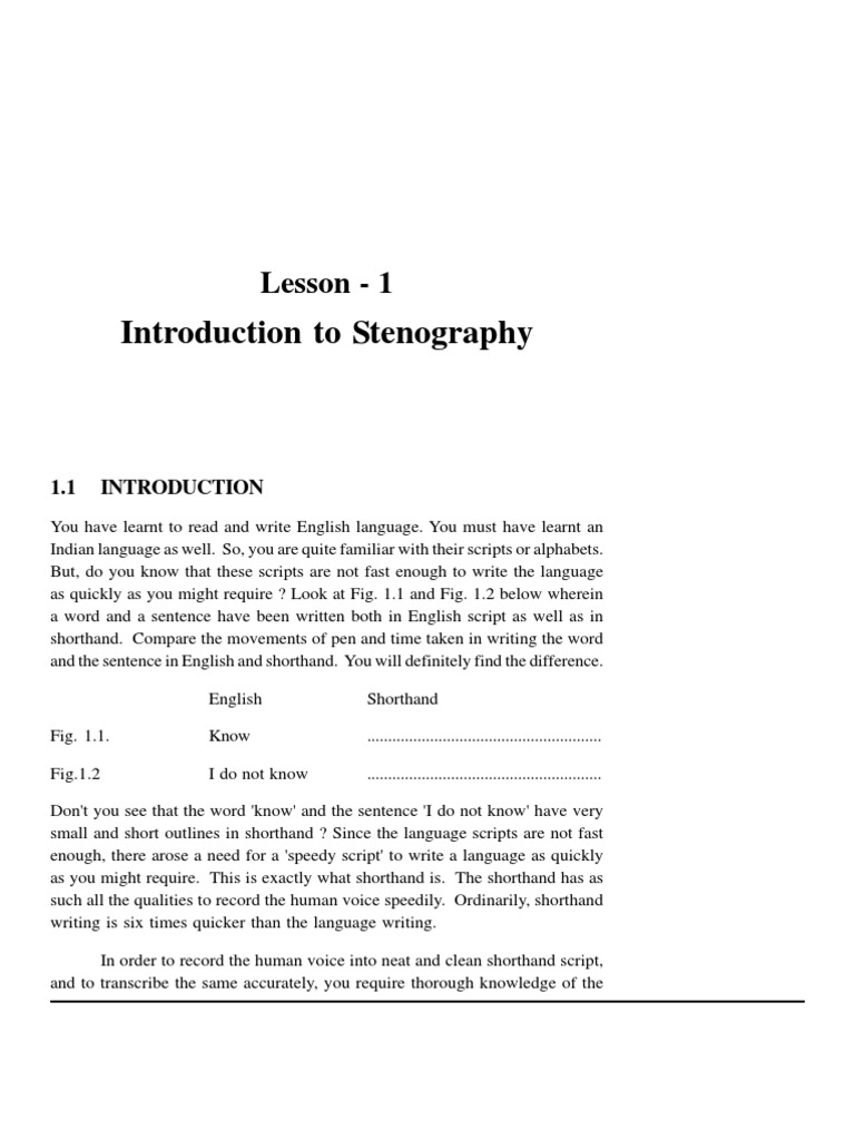 Stenography | PDF | Shorthand | Semiotics
