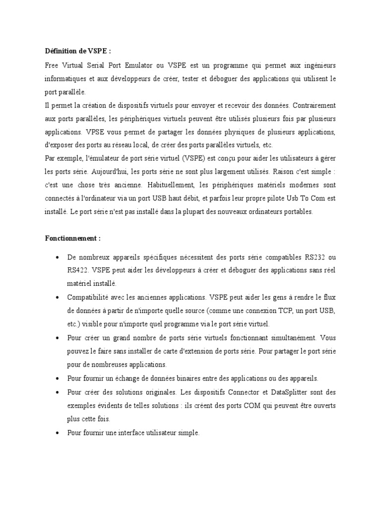VSPE | PDF