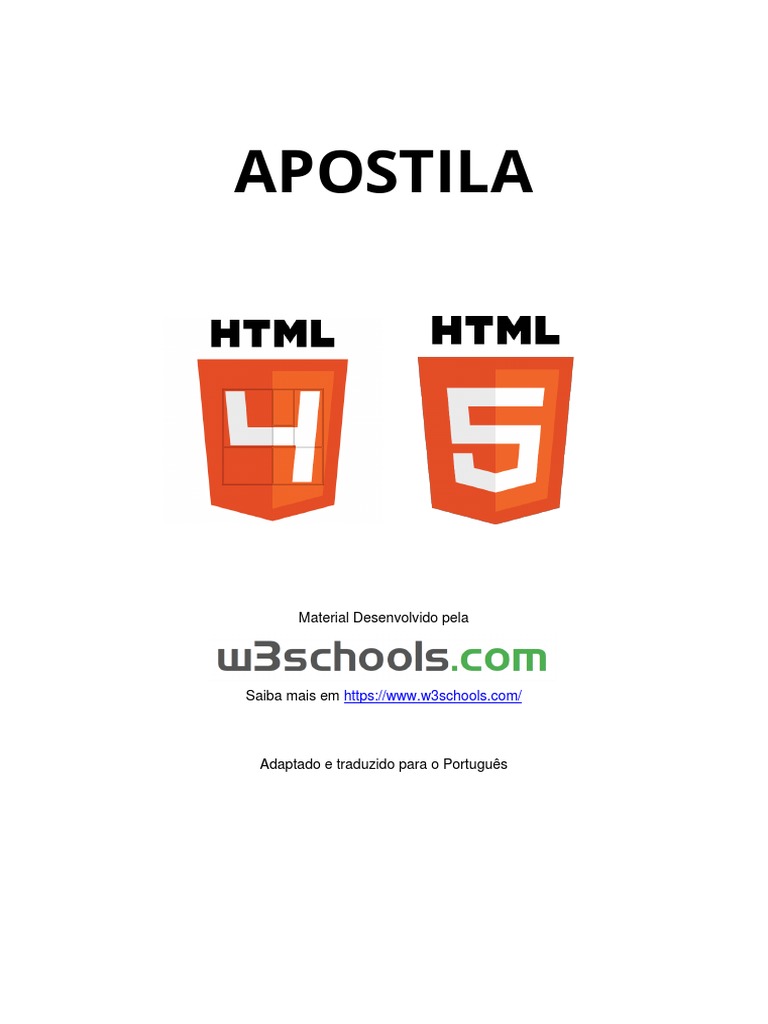 Apostila HTML | PDF | Html | Elemento HTML
